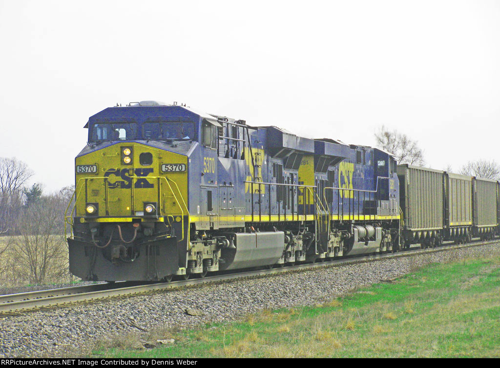 CSXT 5370-5281, CP's Tomah Sub.